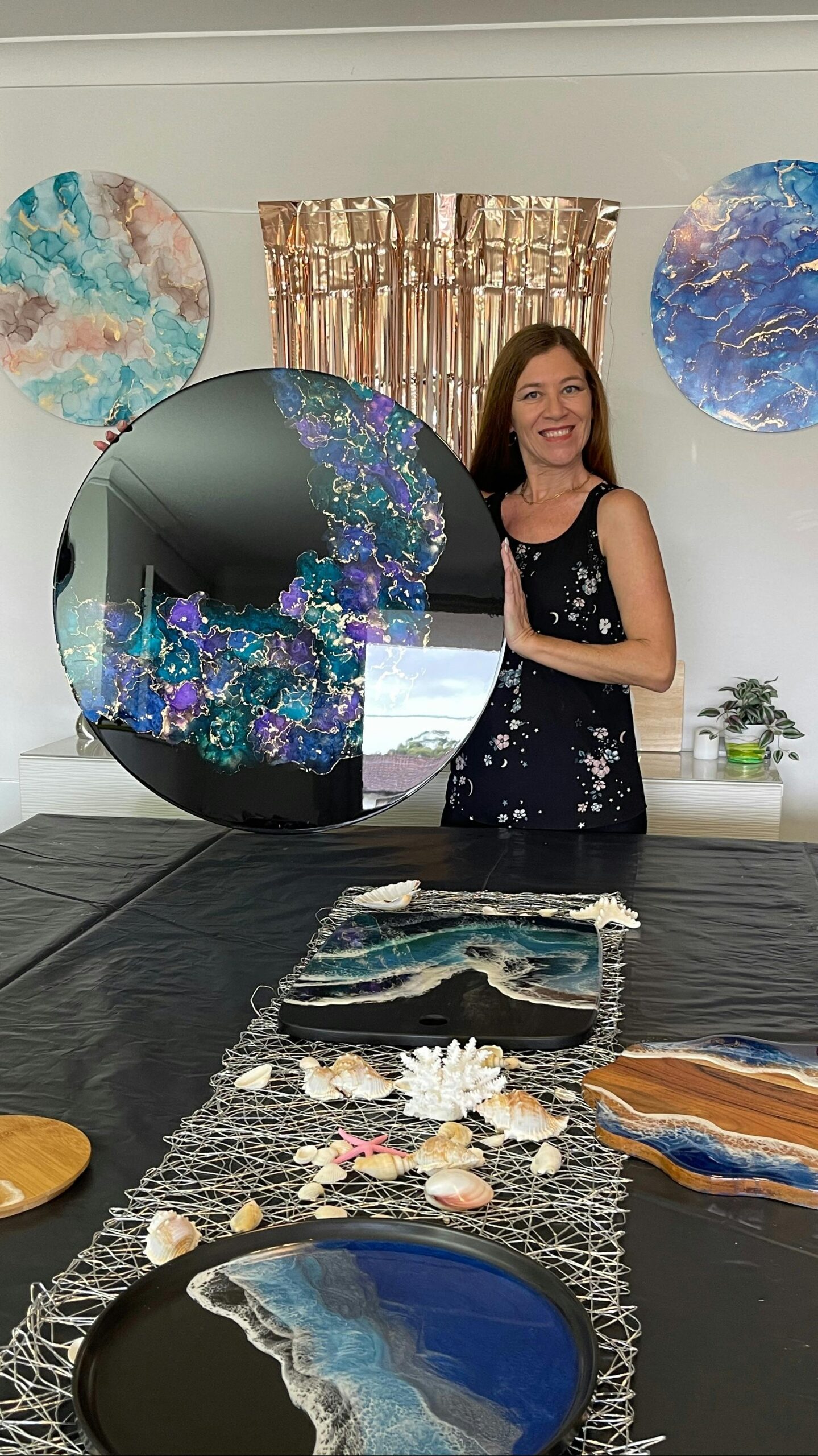 Paint Sip Ink Masterclass Large Statement Art Workshop | Visit ...